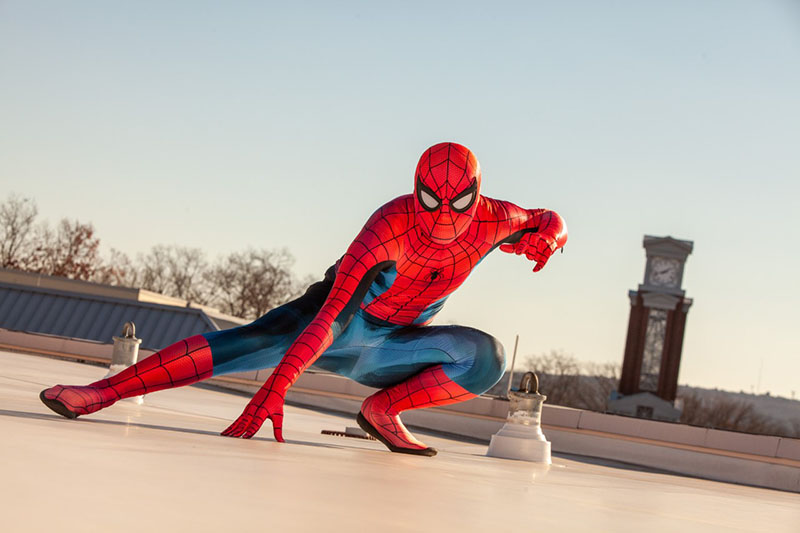 Eastern’s Spider-Man takes kindness to new heights - Eastern