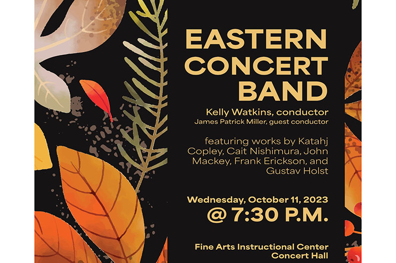 Eastern’s fall concerts traverse a range of genres and eras - Eastern